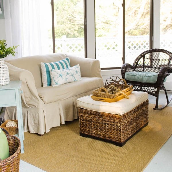How to reupholster a couch the easy way