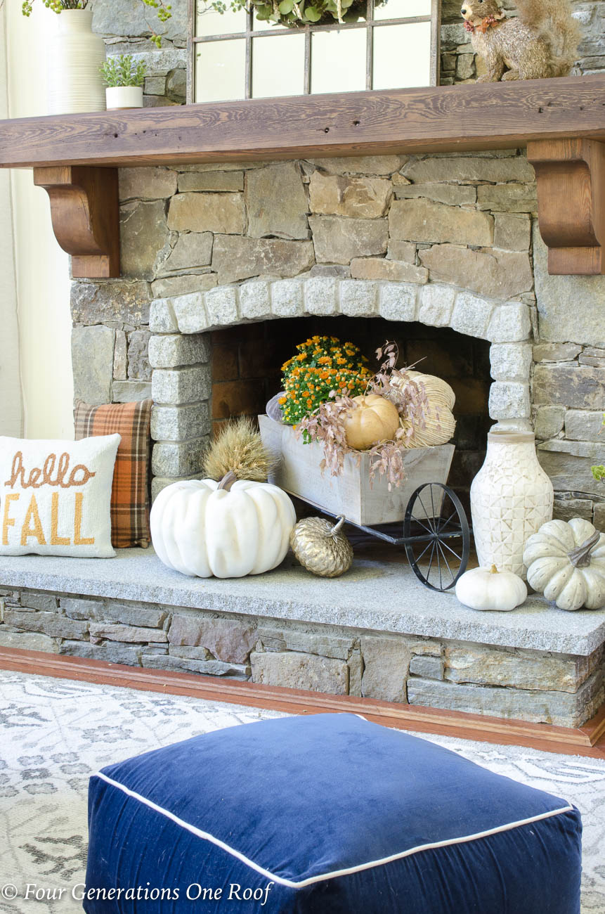 50 Budget Fall Decorating Ideas: Modern Rustic Home Tour