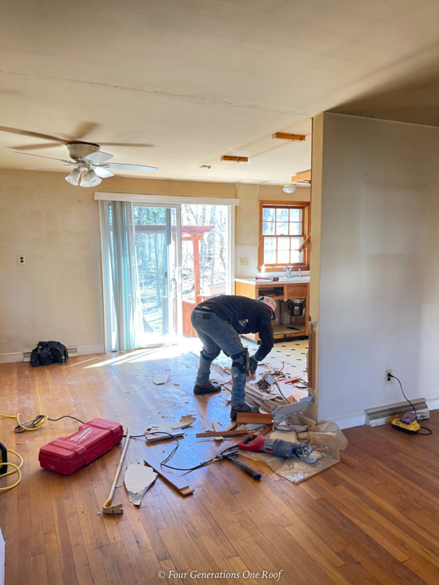 Removing A Kitchen Load Bearing Wall|Four Generations One Roof