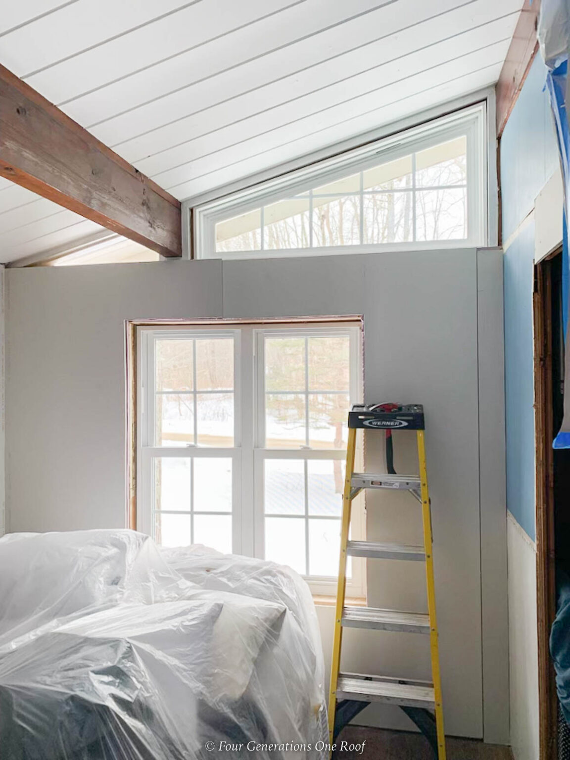 Simple DIY Board and Batten Tutorial Bedroom