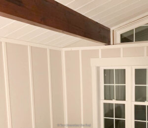Simple DIY Board and Batten Tutorial Bedroom