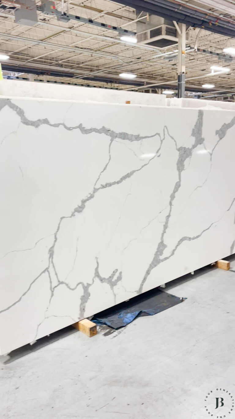 Calacatta quartz countertops | Four Generations One Roof