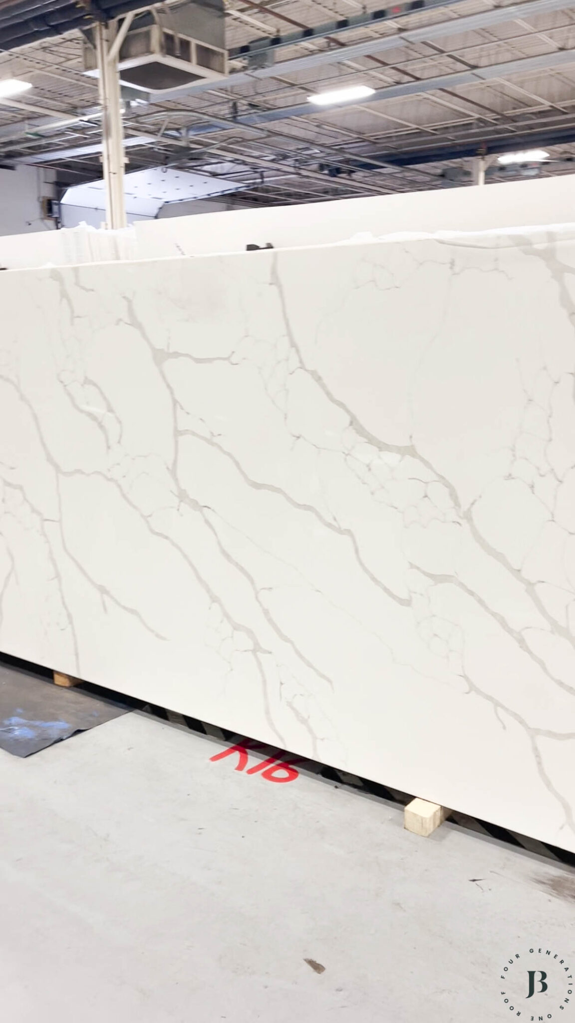 Calacatta quartz countertops | Four Generations One Roof