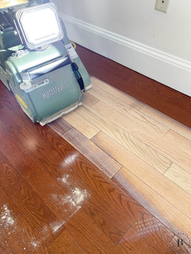 Refinishing Red Oak Floors To Look Like White Oak - Four Generations ...
