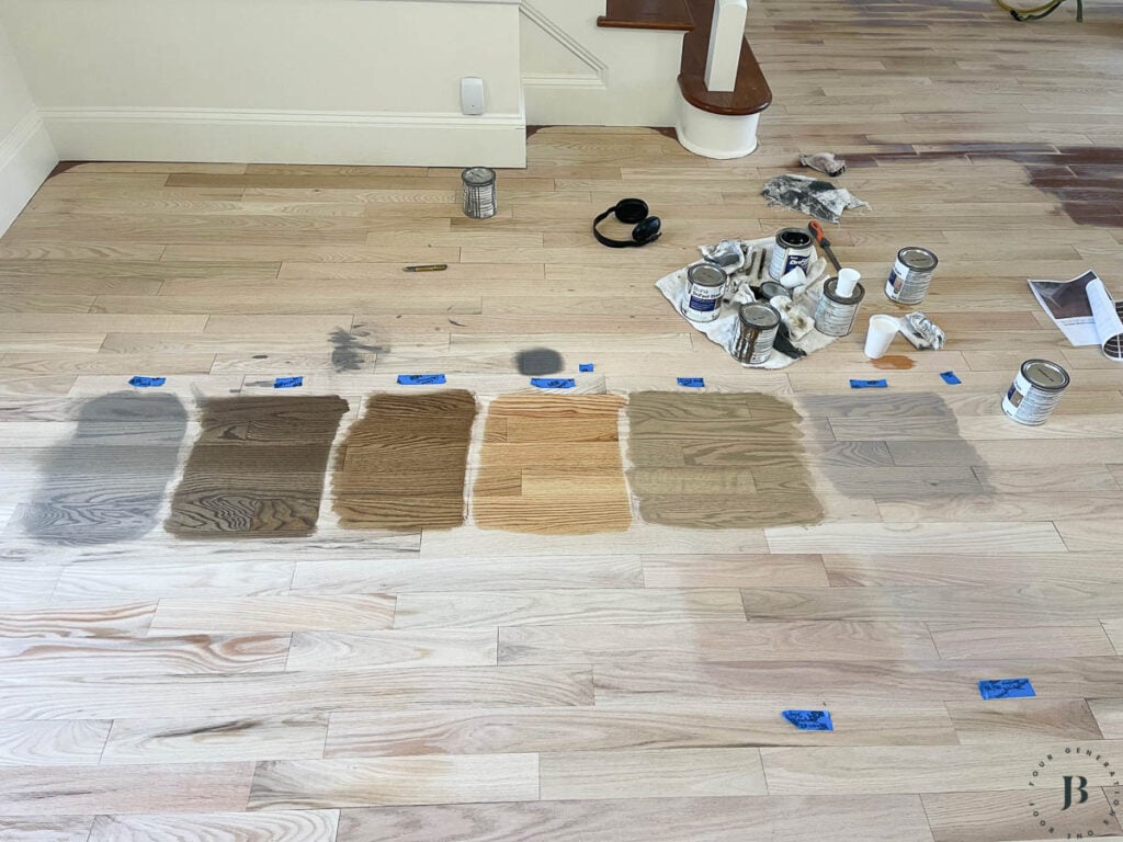 Refinishing Red Oak Floors To Look Like White Oak - Four Generations ...