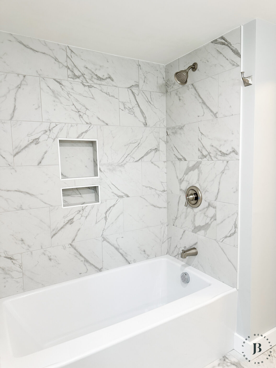 Large Shower Tile Ideas That Made Our Bathrooms Feel Bigger