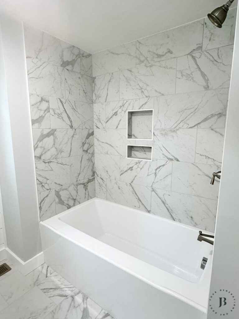 Large Shower Tile Ideas That Made Our Bathrooms Feel Bigger
