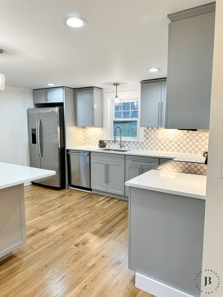 1950's Cape Cod Kitchen Remodel | Four Generations One Roof