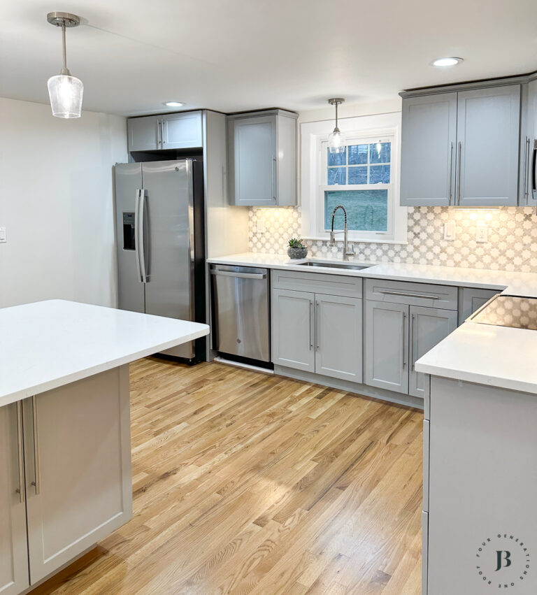 1950's Cape Cod Kitchen Remodel | Four Generations One Roof