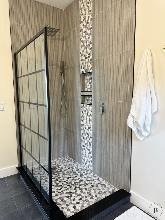 Large Shower Tile Ideas That Made Our Bathrooms Feel Bigger