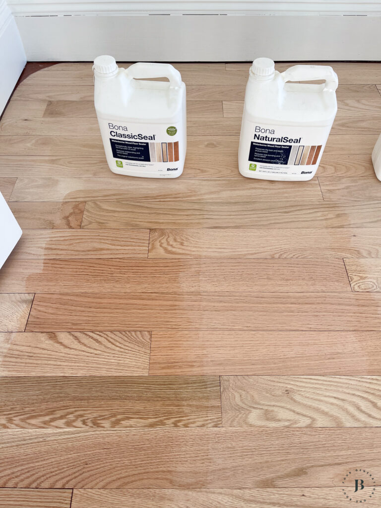 Bona Nordic Seal On Red Oak