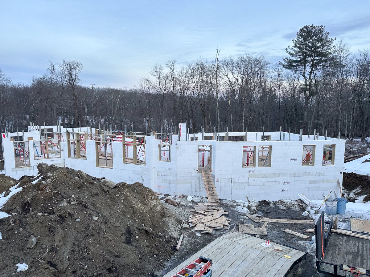ICF New Construction Multigenerational House: The Foundation