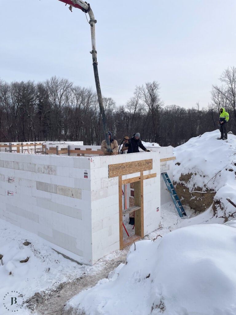 ICF New Construction Multigenerational House: The Foundation