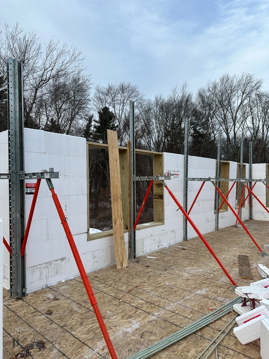 ICF New Construction Multigenerational House: The Foundation